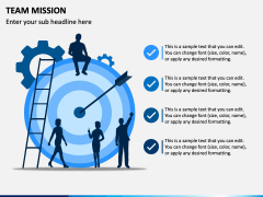 Team Mission PowerPoint and Google Slides Template - PPT Slides