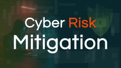 Cyber Risk Mitigation PowerPoint and Google Slides Template - PPT Slides