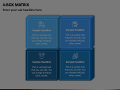 4 Box Matrix for PowerPoint and Google Slides - PPT Slides