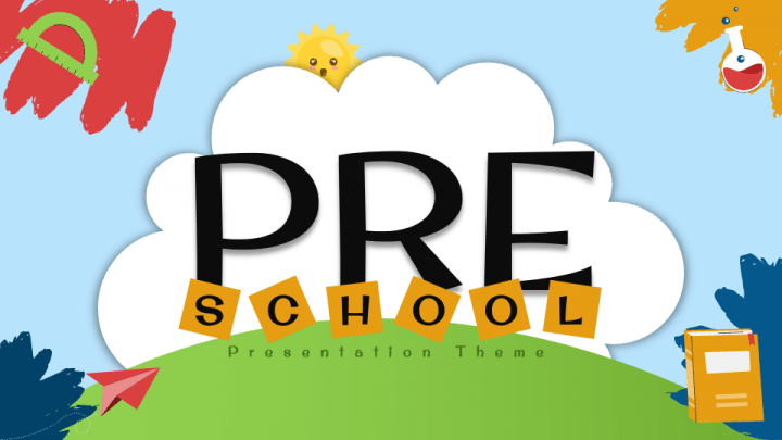 Free - Preschool Presentation Theme for PowerPoint and Google Slides