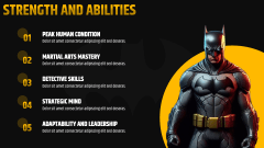 Free - Batman Presentation Theme for PowerPoint and Google Slides