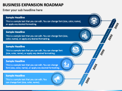 Business Expansion Roadmap PowerPoint and Google Slides Template - PPT Slides