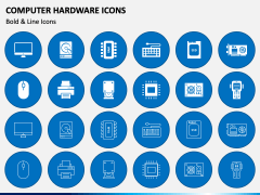 Computer Hardware Icons for PowerPoint and Google Slides - PPT Slides