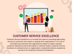 Customer Service Excellence PowerPoint and Google Slides Template - PPT ...