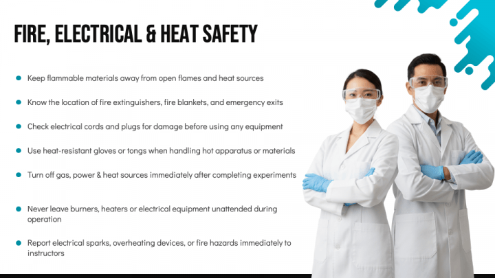 Chemistry Lab Safety Briefing Slides PowerPoint and Google Slides ...