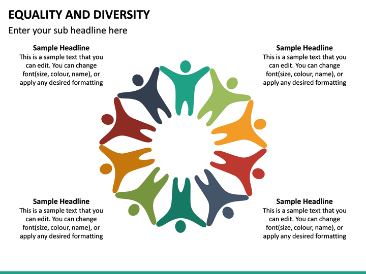 Equality and Diversity PowerPoint Template | SketchBubble