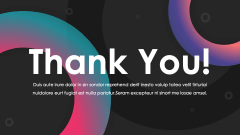 Modern Thank You Slides for PowerPoint and Google Slides