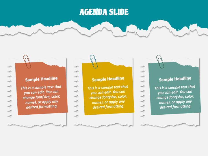 Free Torn Paper Creative Presentation Theme for PowerPoint and Google ...