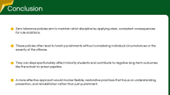 Zero Tolerance Policies at School PowerPoint and Google Slides Template ...