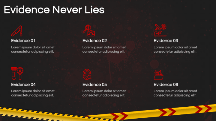 Free - Crime Theme for PowerPoint and Google Slides - PPT Slides