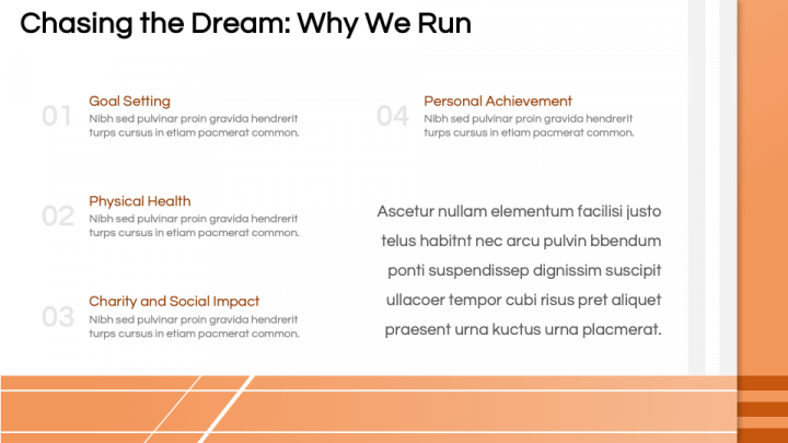 Free - Marathon Theme for PowerPoint and Google Slides - PPT Slides