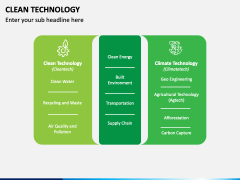 Clean Technology PowerPoint and Google Slides Template - PPT Slides