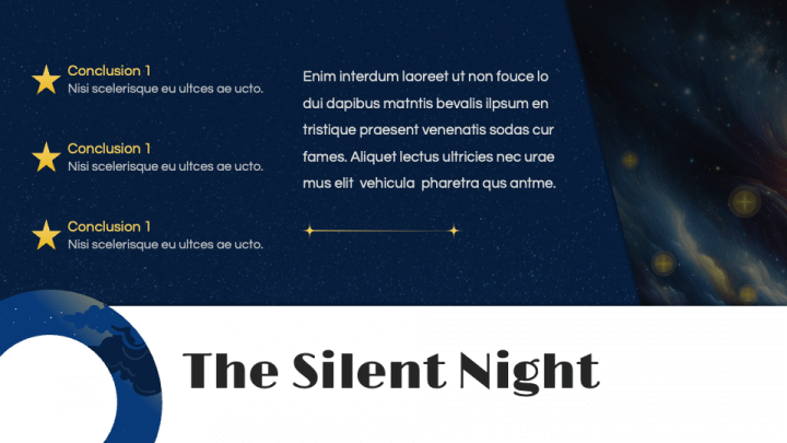Free - Starry Night Background Theme for PowerPoint and Google Slides ...