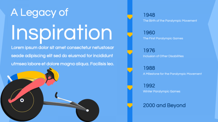 Free - Paralympics Presentation Theme for PowerPoint and Google Slides ...