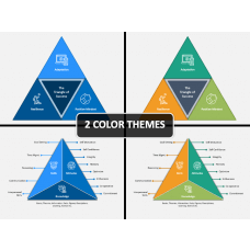 Stack Triangle PowerPoint Template | SketchBubble